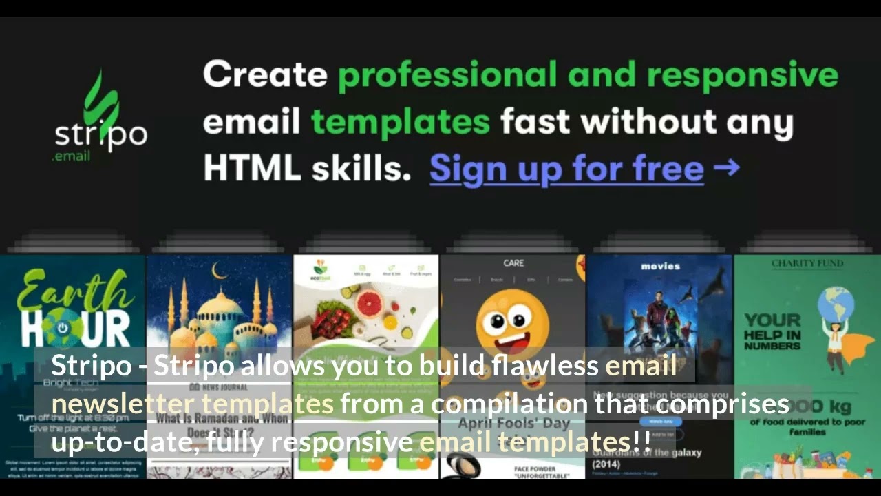 Best sites with FREE email templates!!⭐ ⭐ ⭐