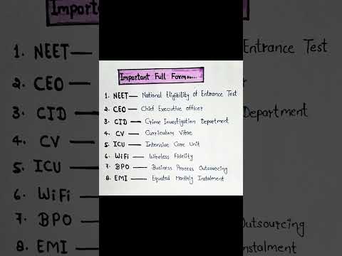 important full form π―β
π₯#englishgrammar #english #shortsfeed