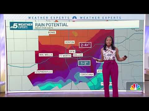 NBC 5 Forecast: Storms possible Sunday for North Texas | NBCDFW