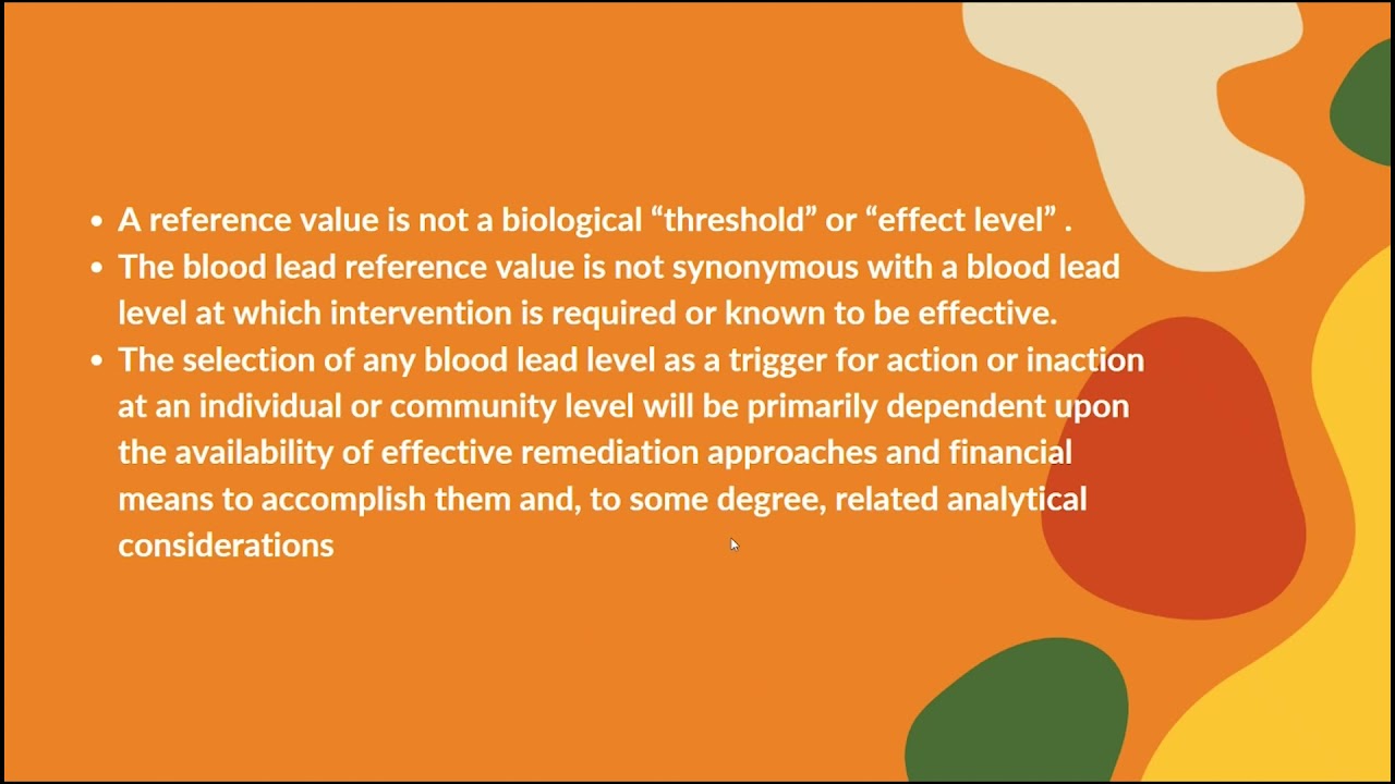 Childhood Lead Poisoning Prevention Program | Dr. Mary Jean Brown - Oct. 26, 2021