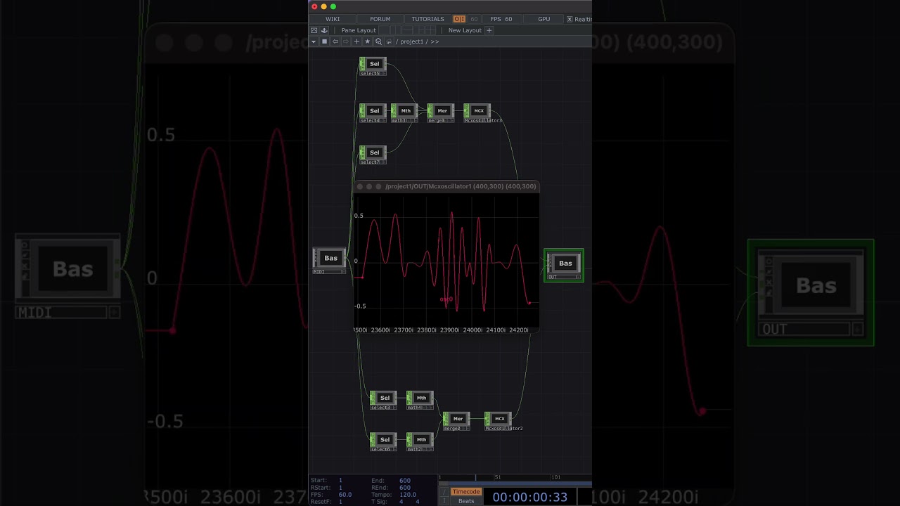 TN26 Mangling Chaos (MCX)  - #TouchDesigner Audio Noodles
