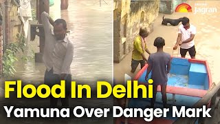 Watch: Floods In Delhi After Yamuna Crosses Danger Mark