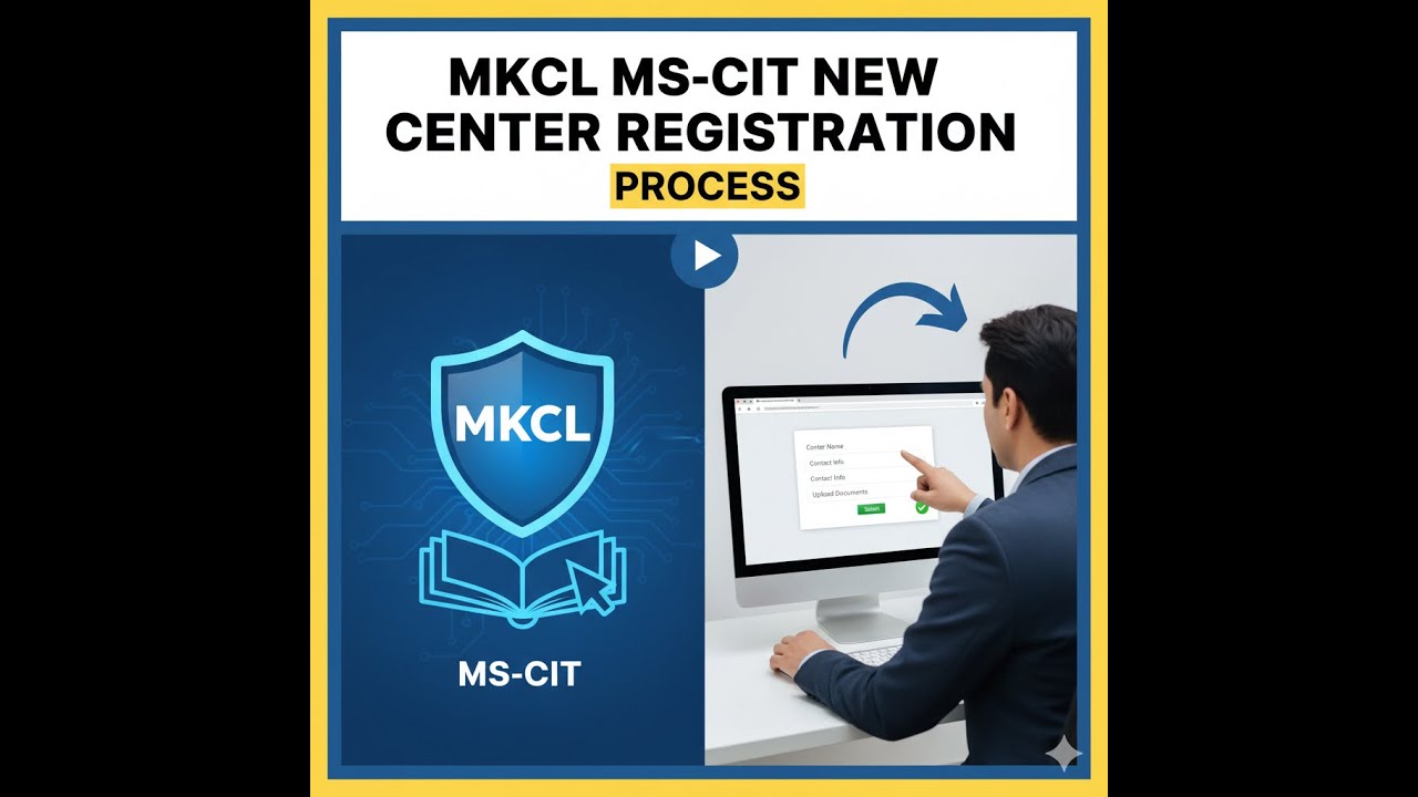 How to Open MKCL MS-CIT New Center Registration 2026 Process
