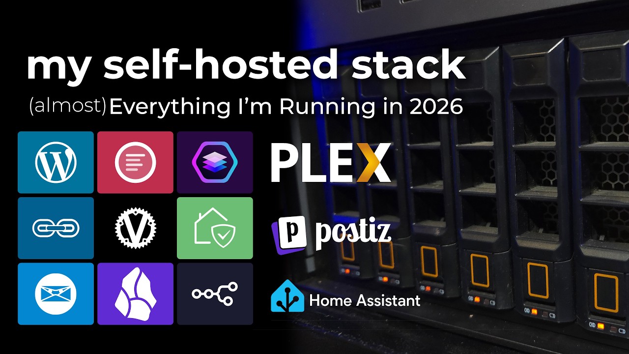 What I Actually Run in My Homelab – 2026 Self-Hosted Stack