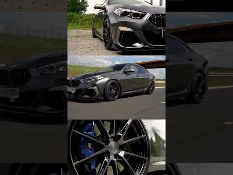 BMW M235i Gran Coupe With Riviera RF6 In Black Polished Dark Tint
