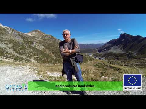 Reforestation of ski area San Isidro - preventing avalanches with planting trees