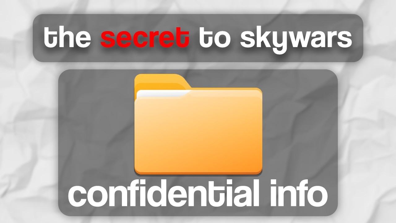 The Secrets To Hypixel Skywars..