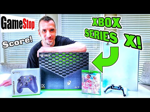 We got the XBOX SERIES X GameStop Bundle! Let's Unbox and Compare to the PS5