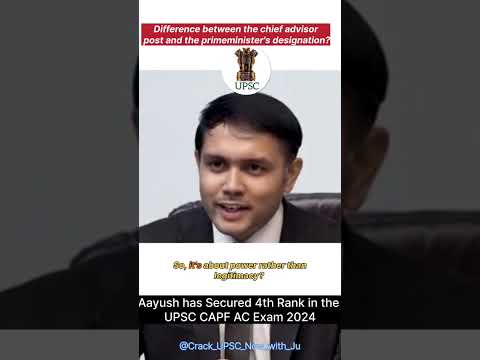 Difference between the chief advisor post and the prime minister's designation | #highcommission