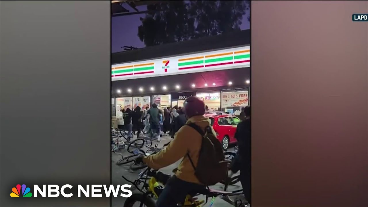 Parents turn in kids after LAPD releases images of flash mob robbery