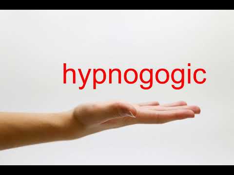 How to Pronounce hypnogogic - American English