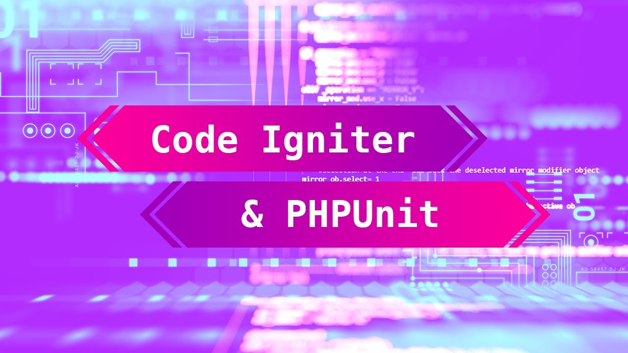 How To Use PHPUnit with CodeIgniter