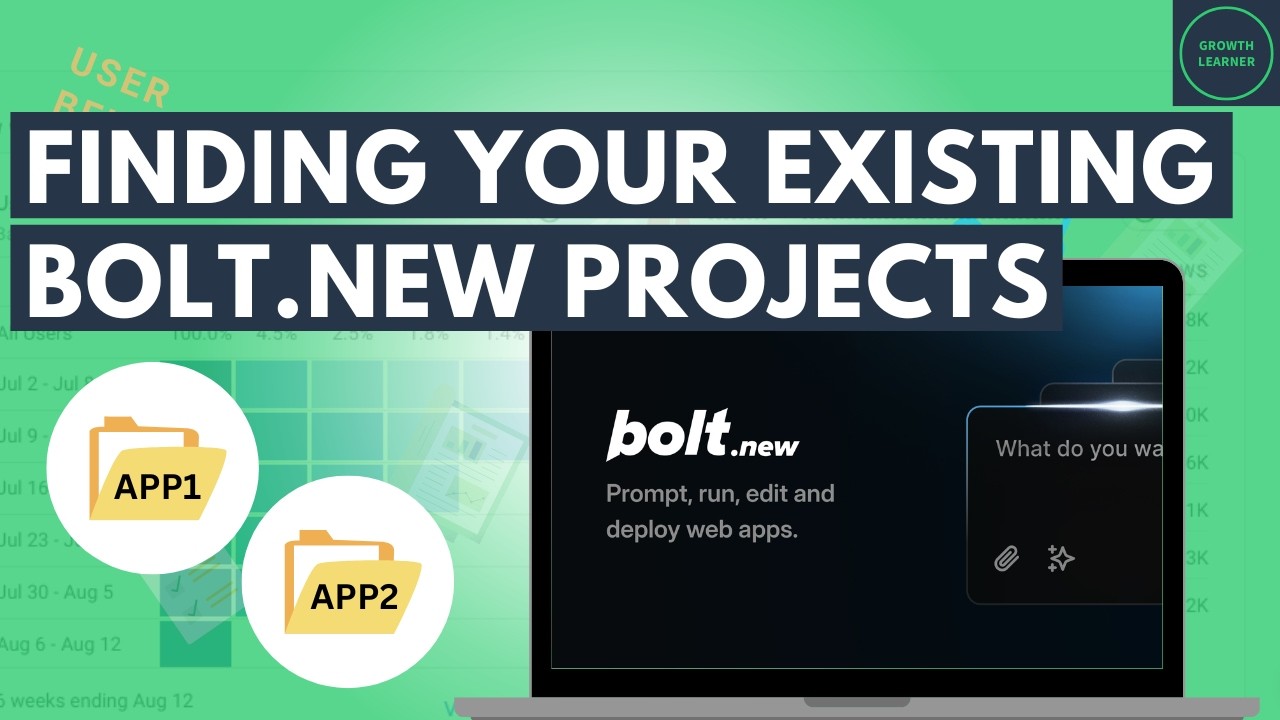 Finding Your Existing Projects in Bolt.new & StackBlitz