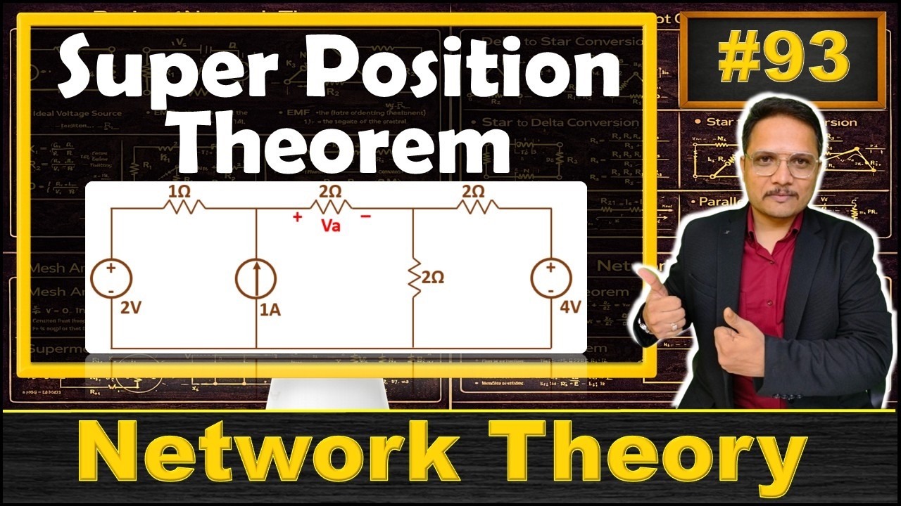 Superposition Theorem Explained: Example and Solved Problem 3