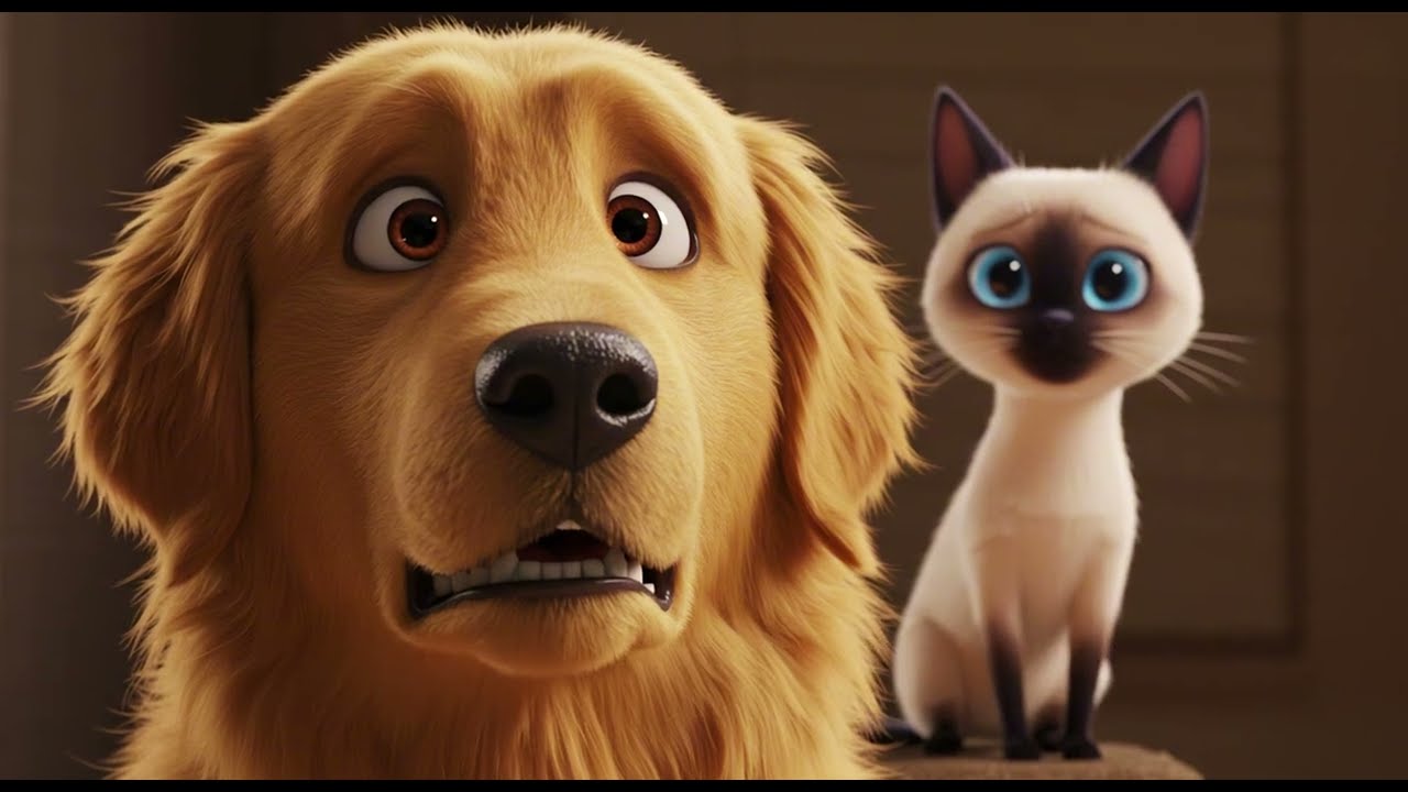 Cuento sobre la AMISTAD Y TRABAJO EN EQUIPO | El Gato y el Perro 🐱🐶