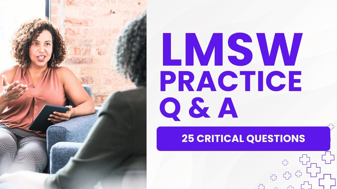 LMSW Prep Exam   Social Worker Practice Test & Study Guide 25 Critical Questions