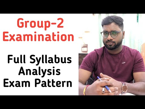 APPSC Group 2 Exam - Exam Pattern & Full Syllabus Analysis 2021