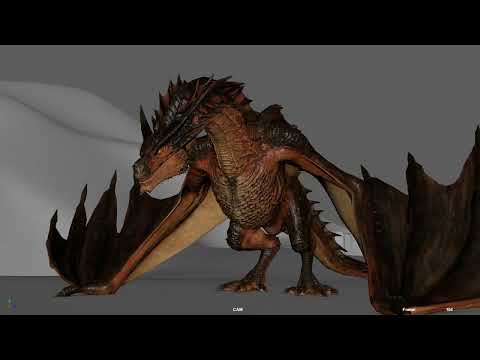 Dragons Landing from Davit Martirosyan – Truong CG Artist