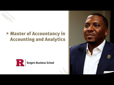 From COO to CFO: Rutgers Master of Accountancy in Accounting and Analytics prepares leaders