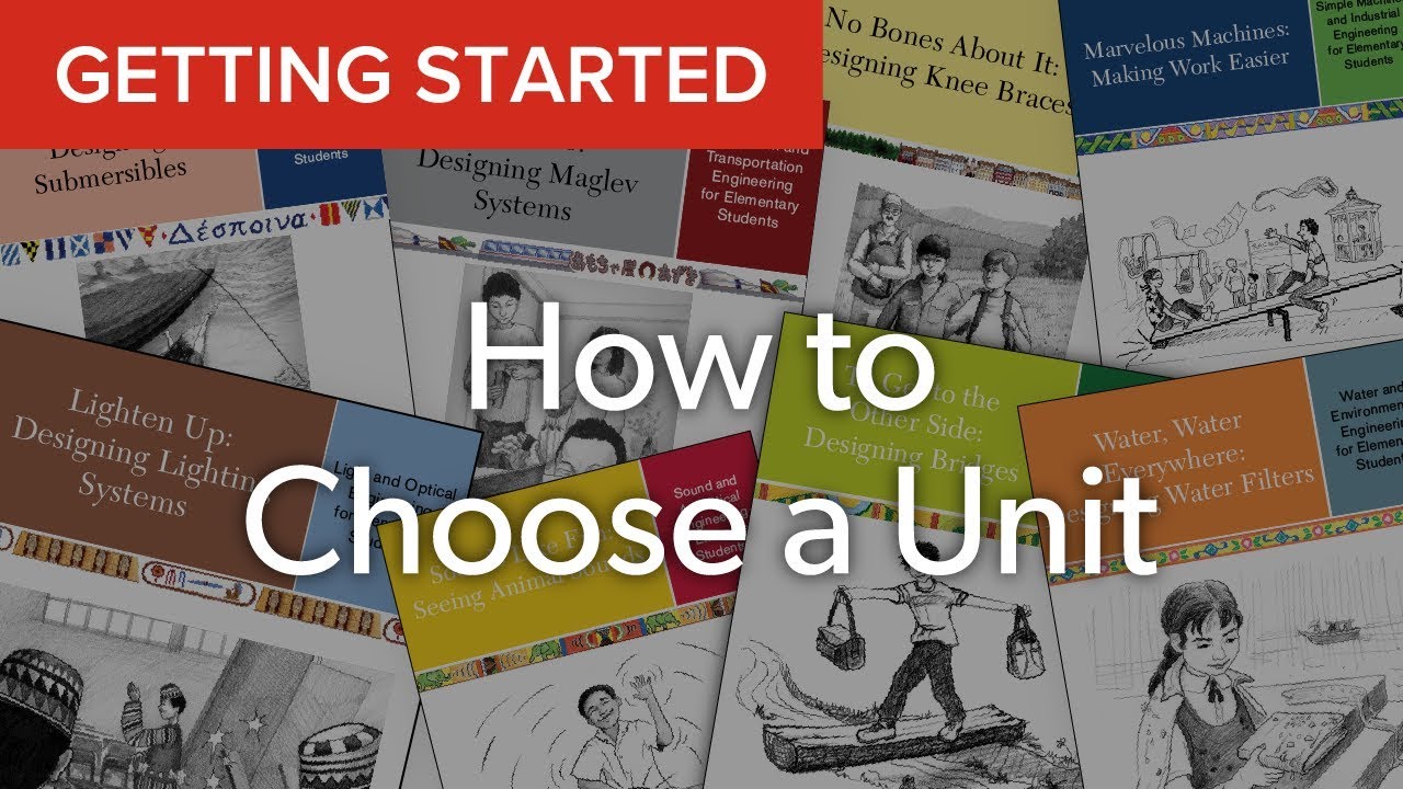 EiE - Getting Started: How to Choose a Unit