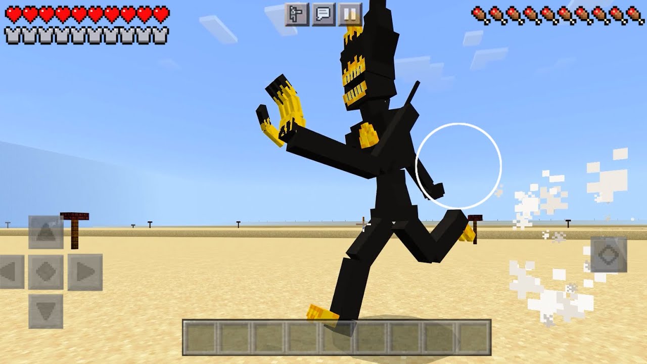 BATDR Ink Bendy demon addon Minecraft