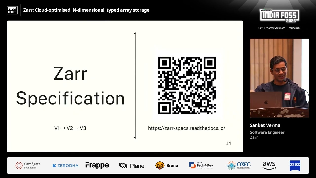 Zarr: Cloud-optimised, N-dimensional, typed array storage