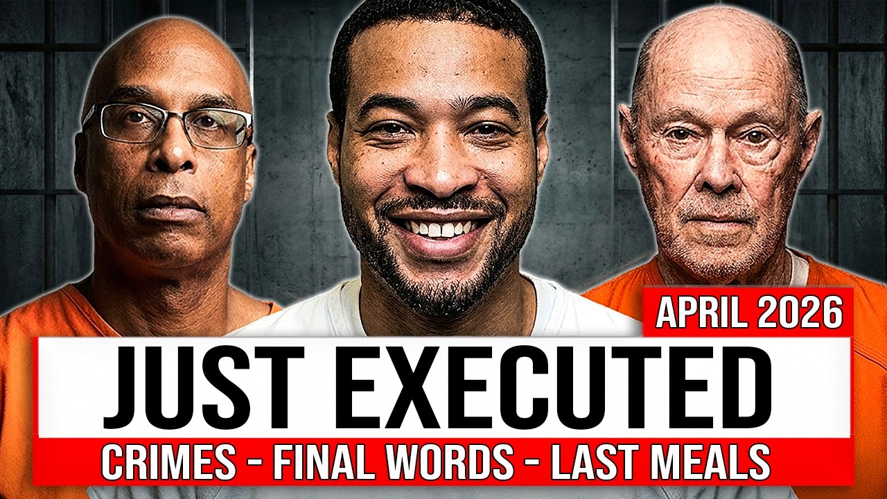 Every US Prisoner EXECUTED in April 2026 | Crimes, Final Meals & Last Words