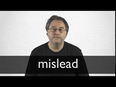 Synonyms of MISLEAD | Collins American English Thesaurus