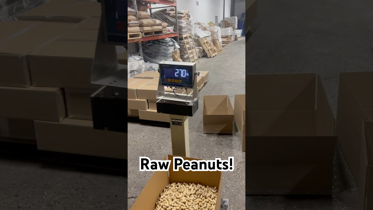 RAW PEANUTS….. @Standishmilling
