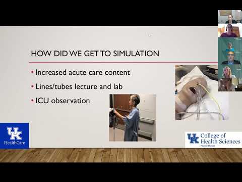 Acute care simulation activities (NCCE resource-sharing webinar)