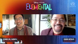 [Only IN Hollywood] Ronnie del Carmen is in his 'Element' in first ...