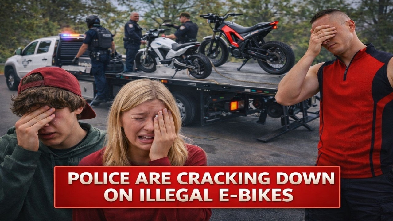 Why Police Are Targeting Illegal E Bikes