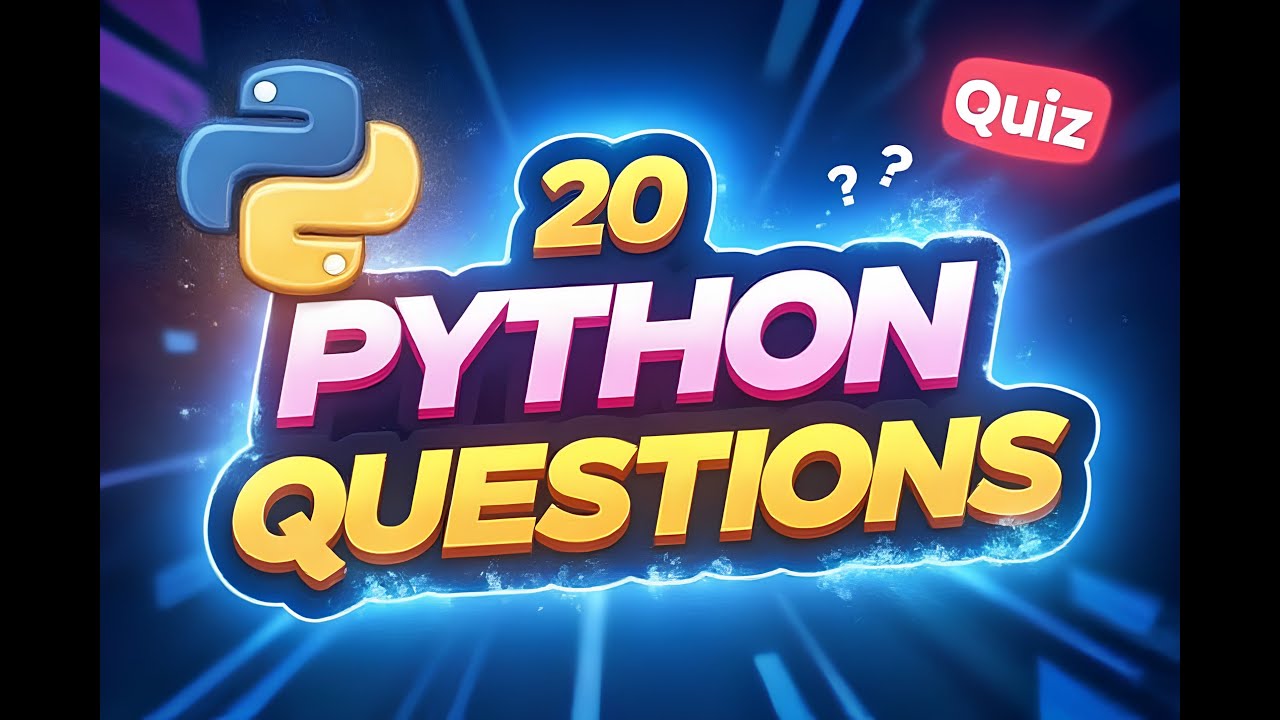 Python Quiz | Test Your Skills with Fun & Challenging Questions!