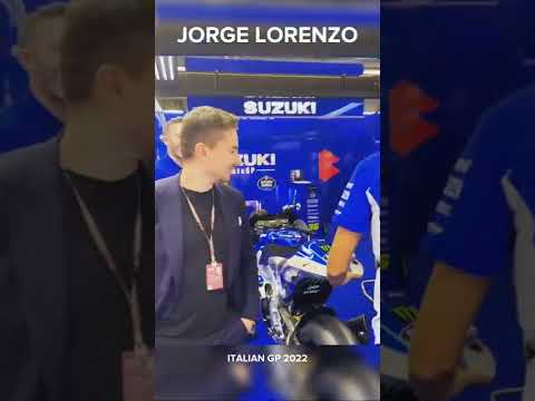 Jorge Lorenzo Rides Suzuki 👀 #ItalianGP 2022