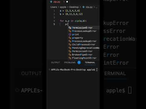 Joining two lists together in Python using the zip function