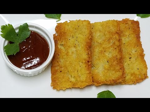 Hash brown Recipe||How to make hash brown at home||urdu|make&fareez ramazan by kitchen with Fatima