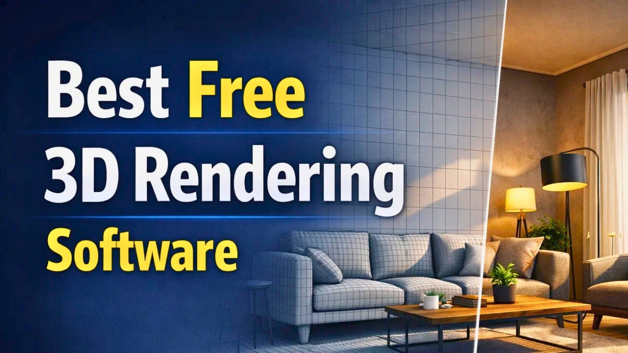 Top 5 Best Free 3D Rendering Software 2026