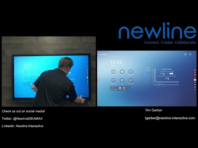 Interactive Flat Panel - Newline TT 7519RS Interactive Flat Panel ...