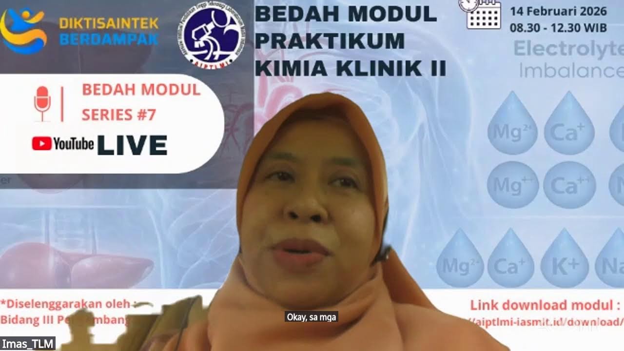 Webinar Bedah Modul Kimia Klinik II (14 Februari 2026)