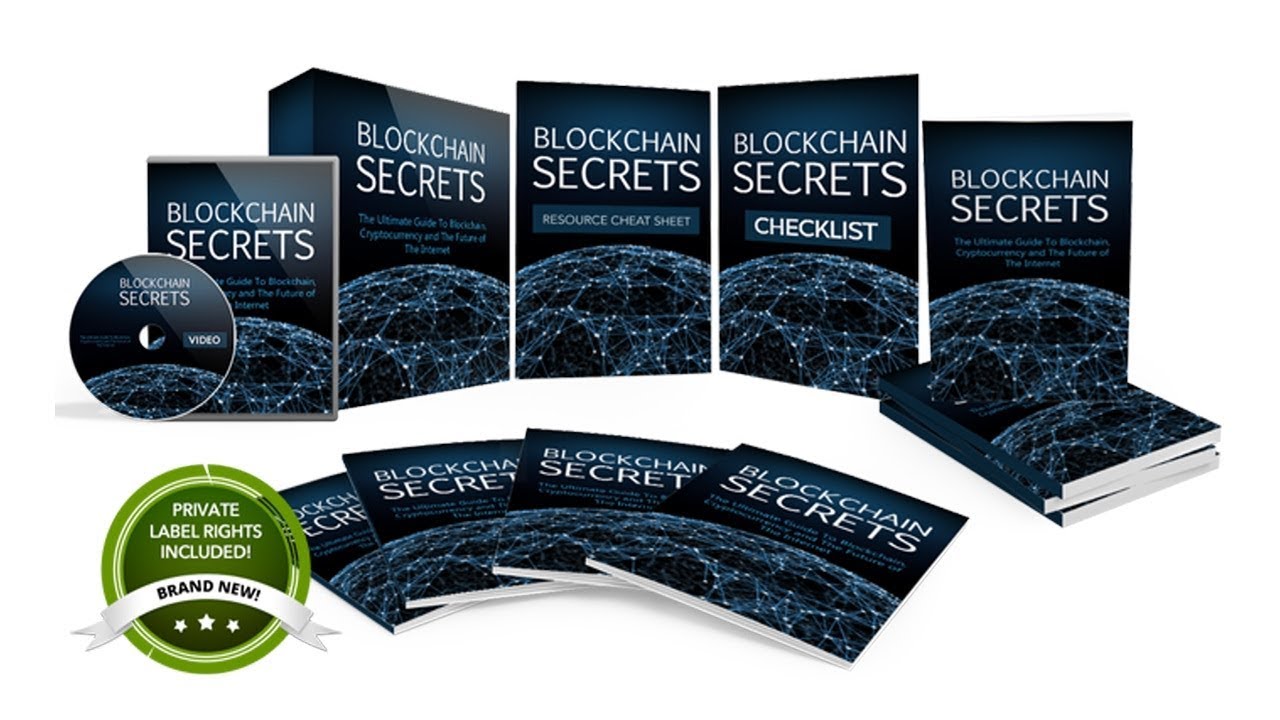 Blockchain Secrets PLR Review Bonus - The Ultimate Guide To Blockchain and Cryptocurrency PLR