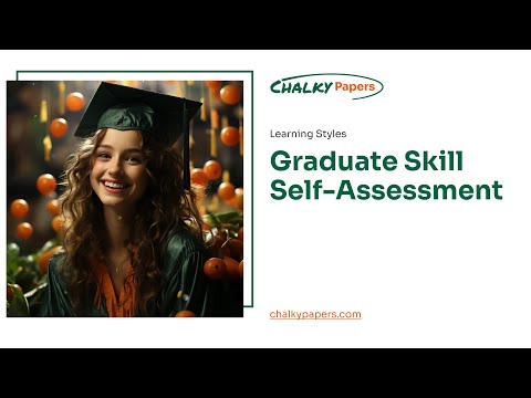 Graduate Skill Self-Assessment - Essay Example