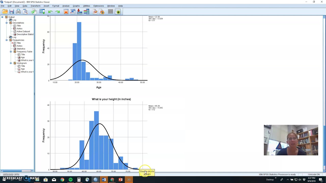 Descriptives: Central Tendency, Variability, & Graphs