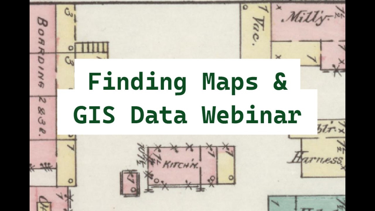 Finding Maps and GIS Data with the State Historic Preservation Office