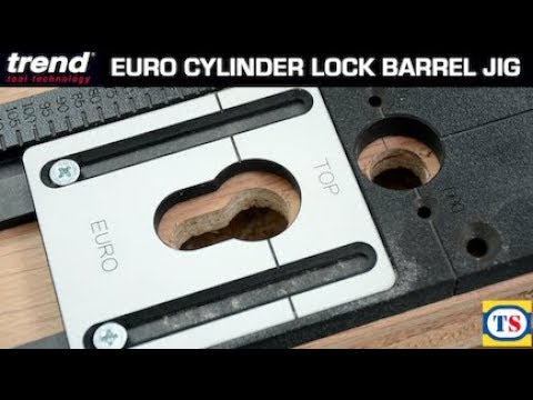 Trend Euro Cylinder Lock Barrel Jig