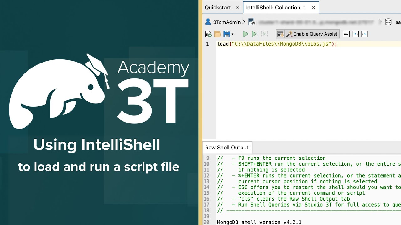 IntelliShell | The Smart Mongo Shell | Studio 3T