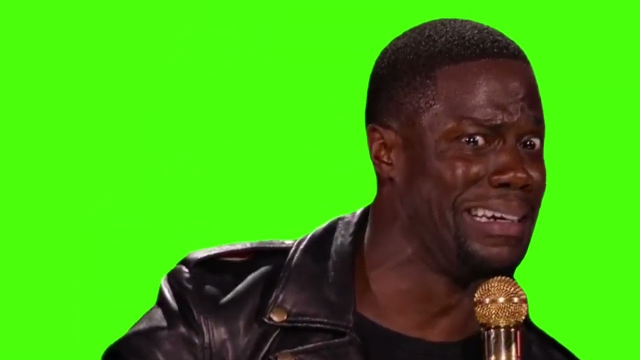 Kevin Hart ''really'' meme green screen