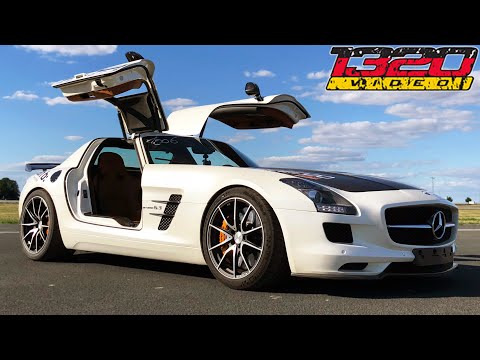 Twin-Turbo Mercedes-Benz SLS AMG Video - Turbo AMG V8 Engine Sound