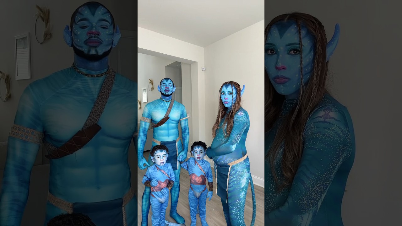 Avatar 😎💙 #family #halloween #avatar