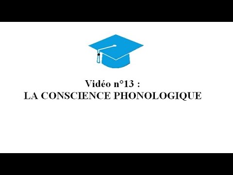 CRPE français : fiche-résumé n°13 La conscience phonologique ...