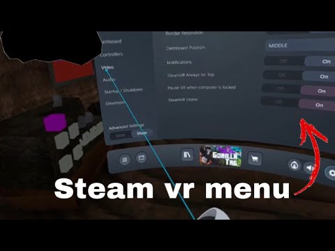 How to play gorilla tag on steam vr (pc) (oculus quest 2)